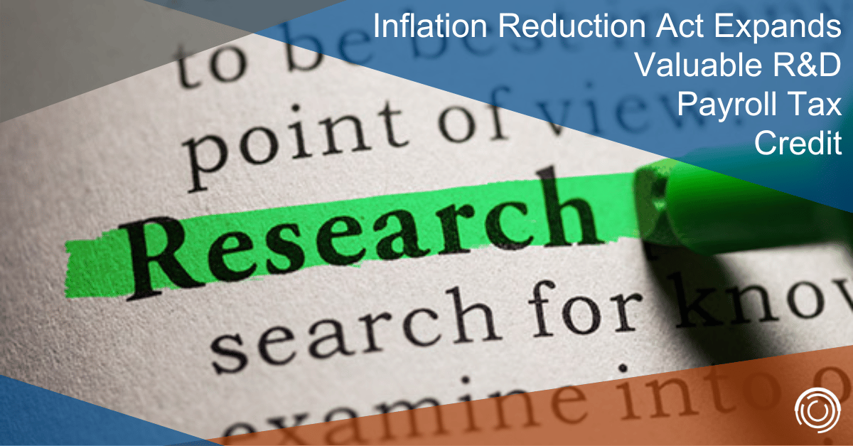 R&D Tax Credit Update | Inflation Reduction Act | Bethesda CPA